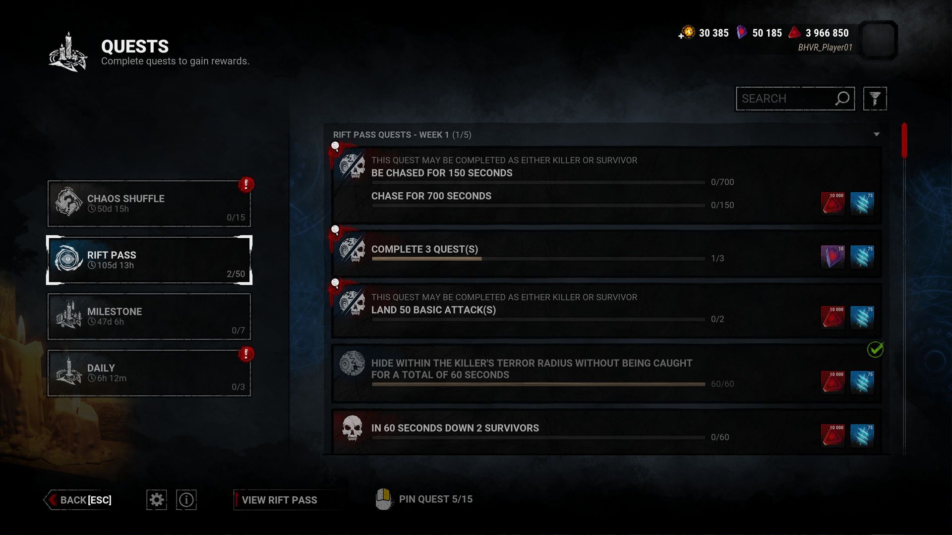 Dead by Daylight Rift | Exciting Quests & Abundant Rewards | Dead by ...